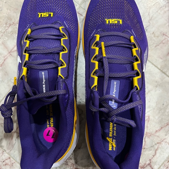 Nike | Shoes | Nike Zoom Pegasus 4 Lsu Collegiate Running Shoe Fz512650 ...